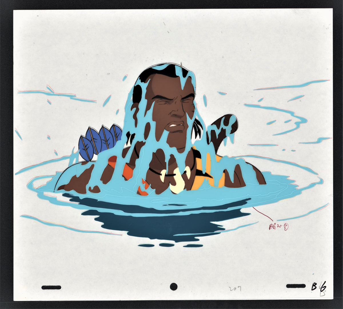 Zula in Water – Conan Animation