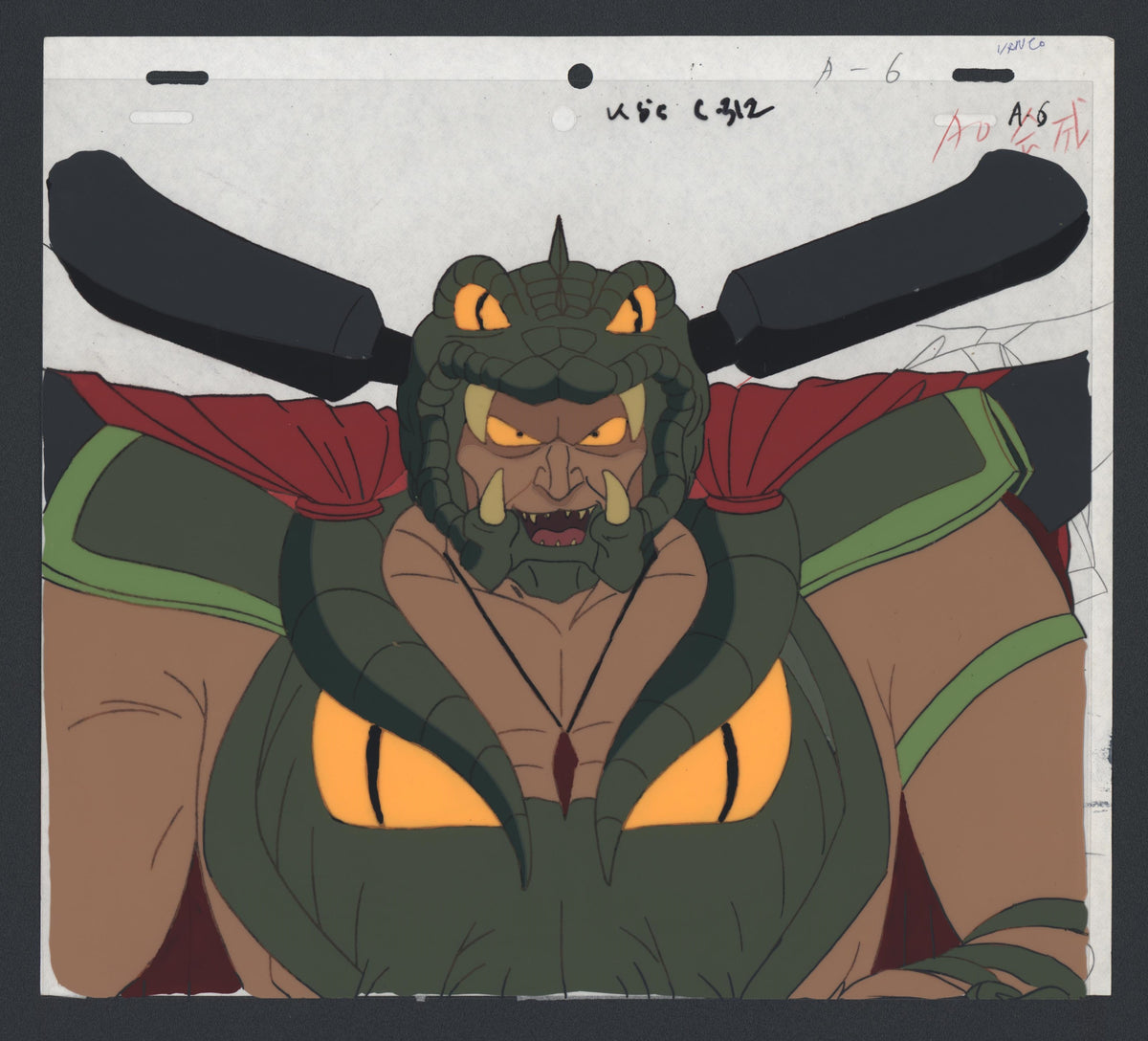 Wrath-Amon Close-Up – Conan Animation