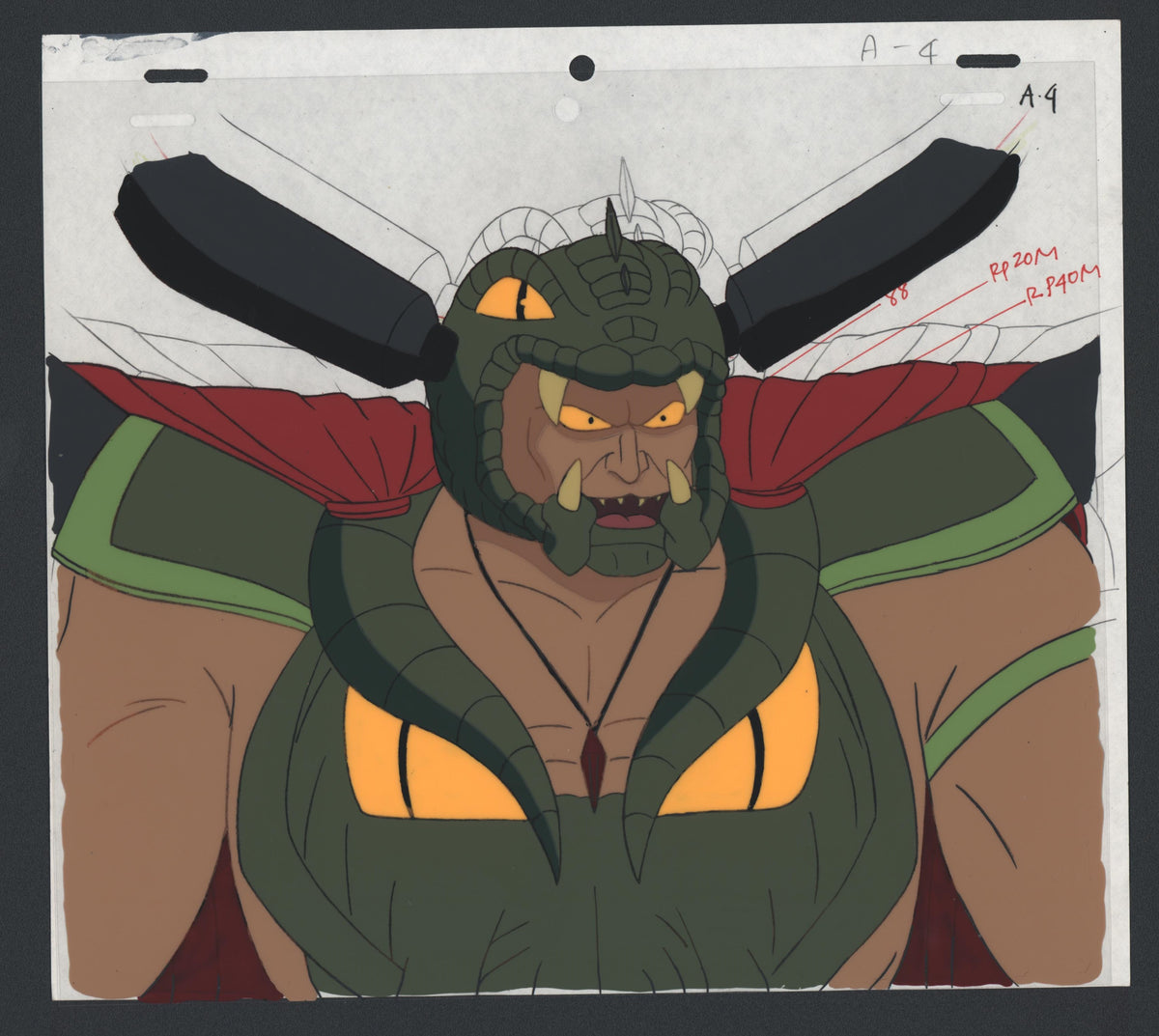 Wrath-Amon Close-Up – Conan Animation