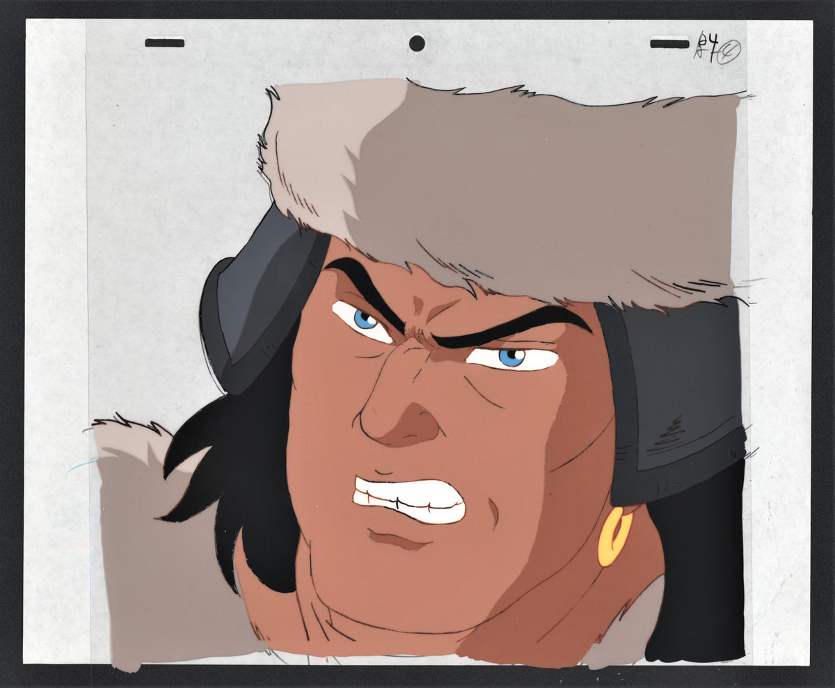 Angry Conan (Blue Outfit) Close-Up – Conan Animation
