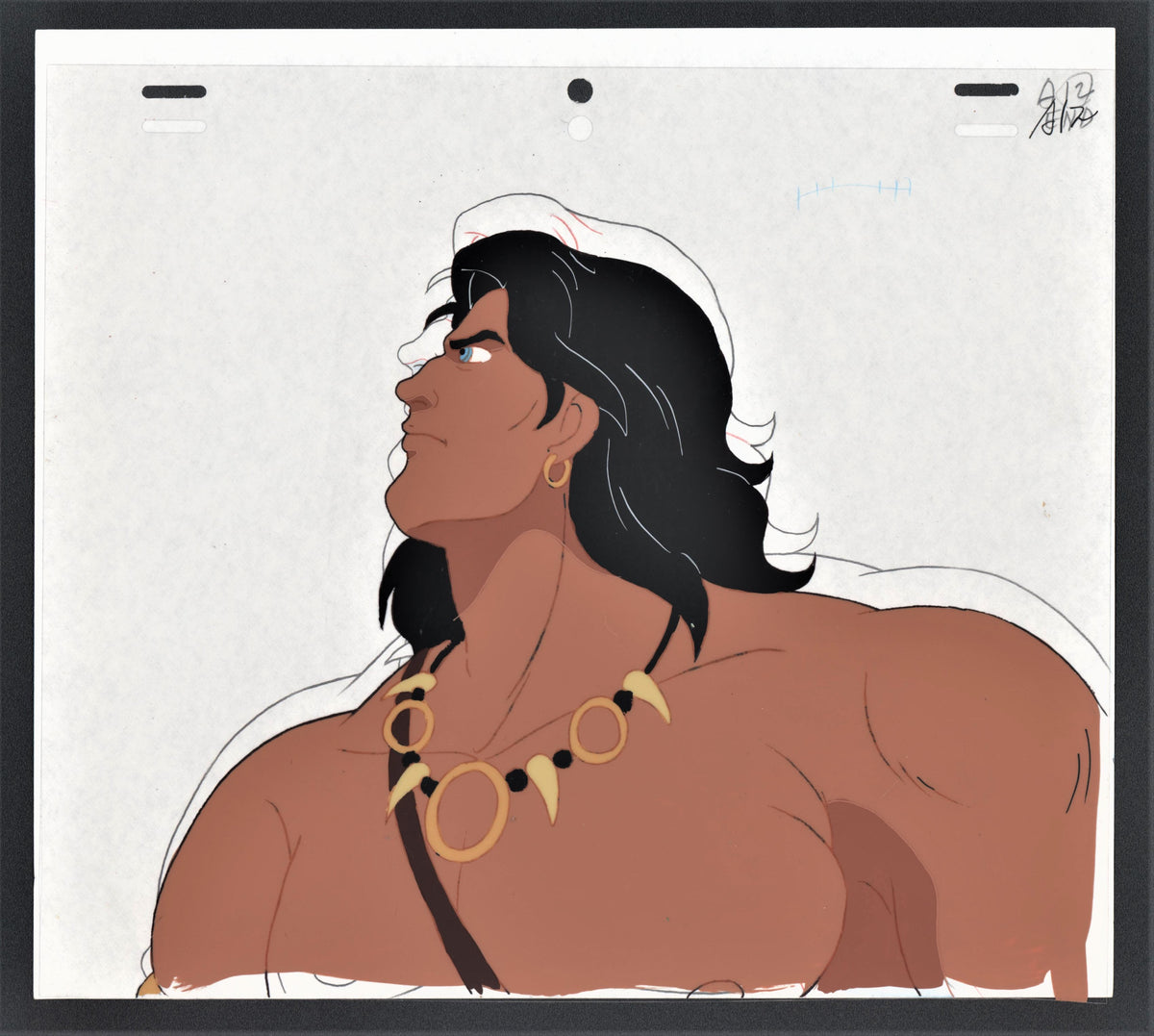 Conan Close-Up Looking Up – Conan Animation