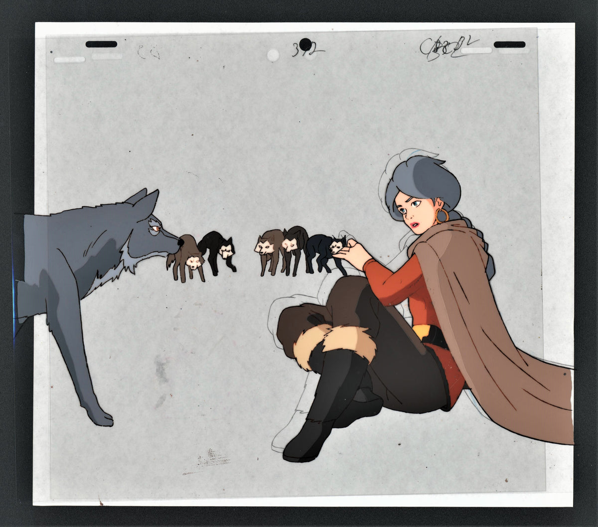 Wendini with Wolf Pack – Conan Animation