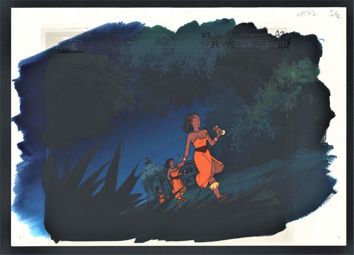 Animation Sequence of Mukani Running – Conan Animation