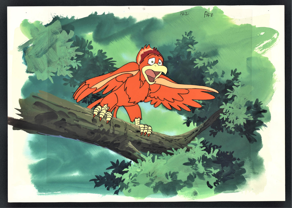 Needle Squawking From Branch – Conan Animation