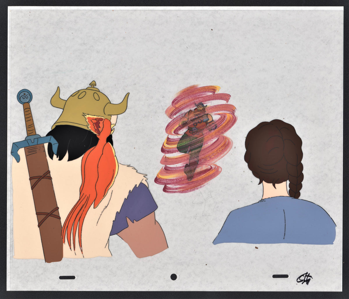 Conan and Jezmine Watching Snagg in Vortex – Conan Animation