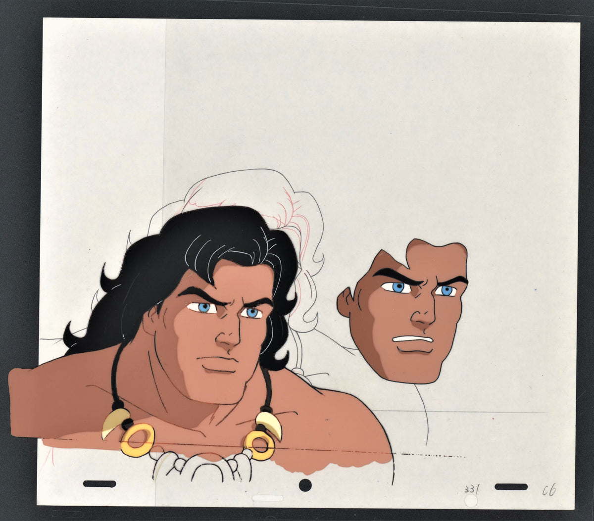 Conan Close-Up with Interchangable Faces – Conan Animation