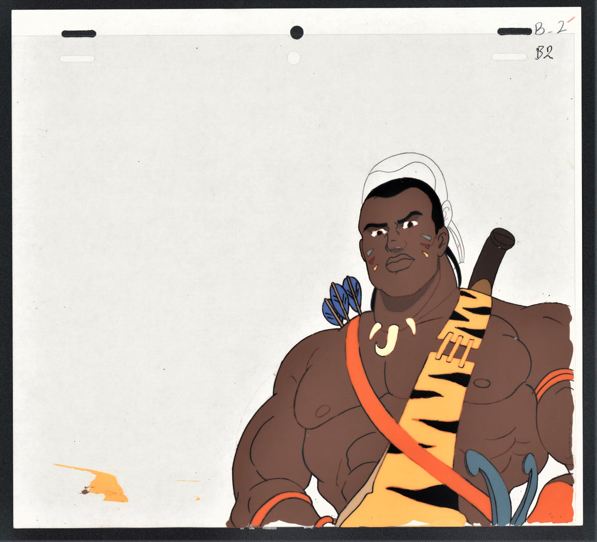 Zula Standing to Side – Conan Animation