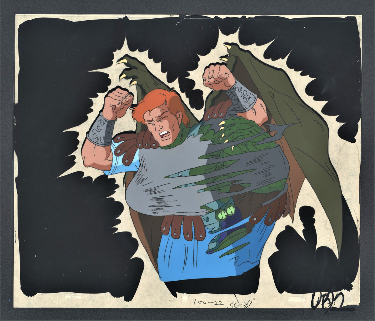 Venturas Turning Back Into Windfang – Conan Animation