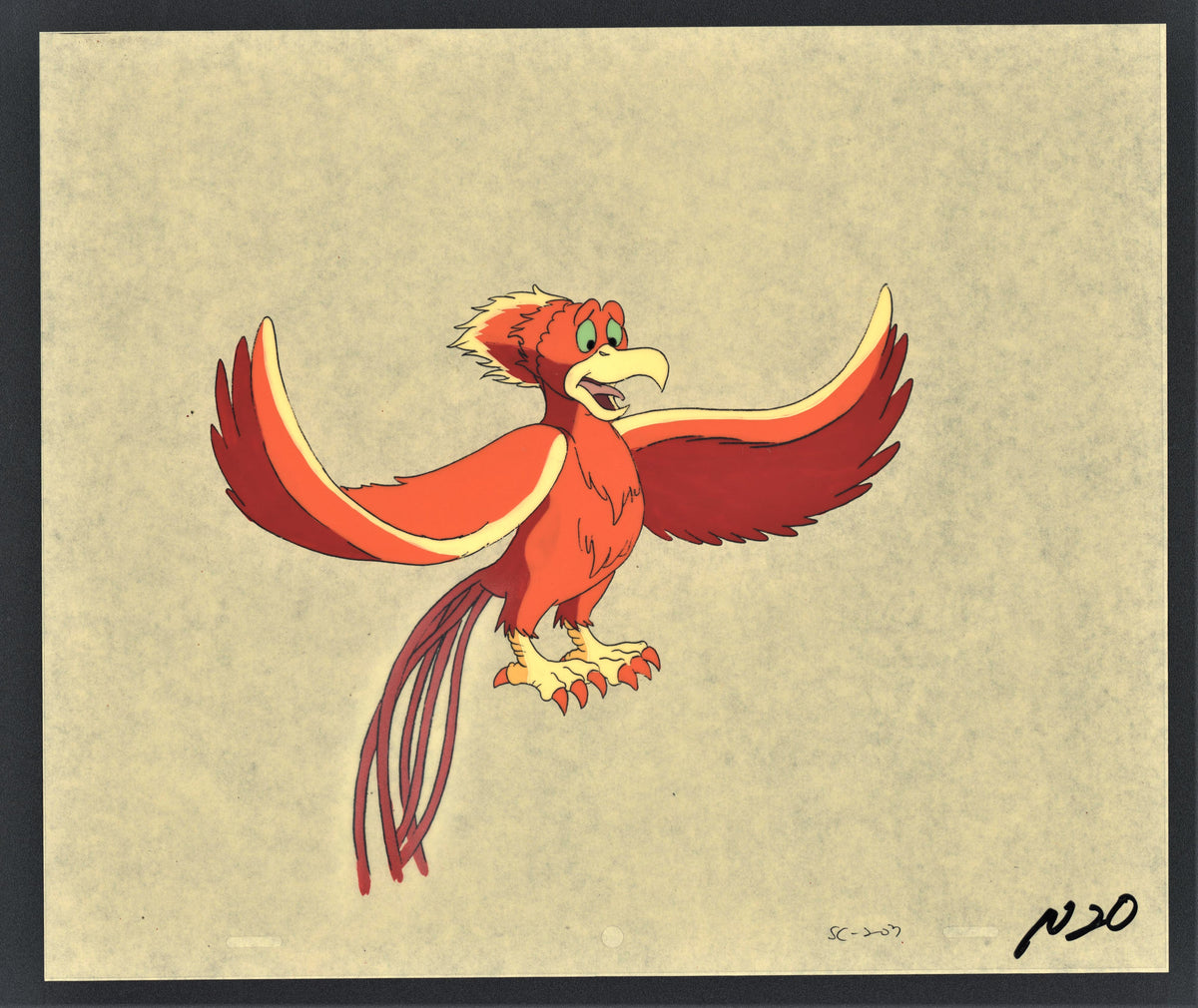 Needle Full-Body with Wings Out – Conan Animation
