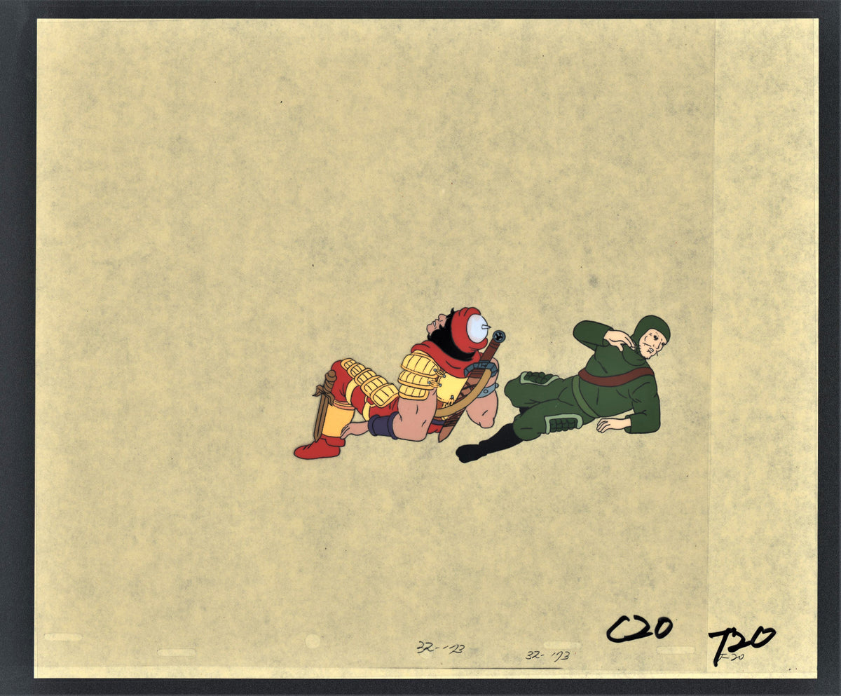 Conan and Dong Hee on Ground – Conan Animation