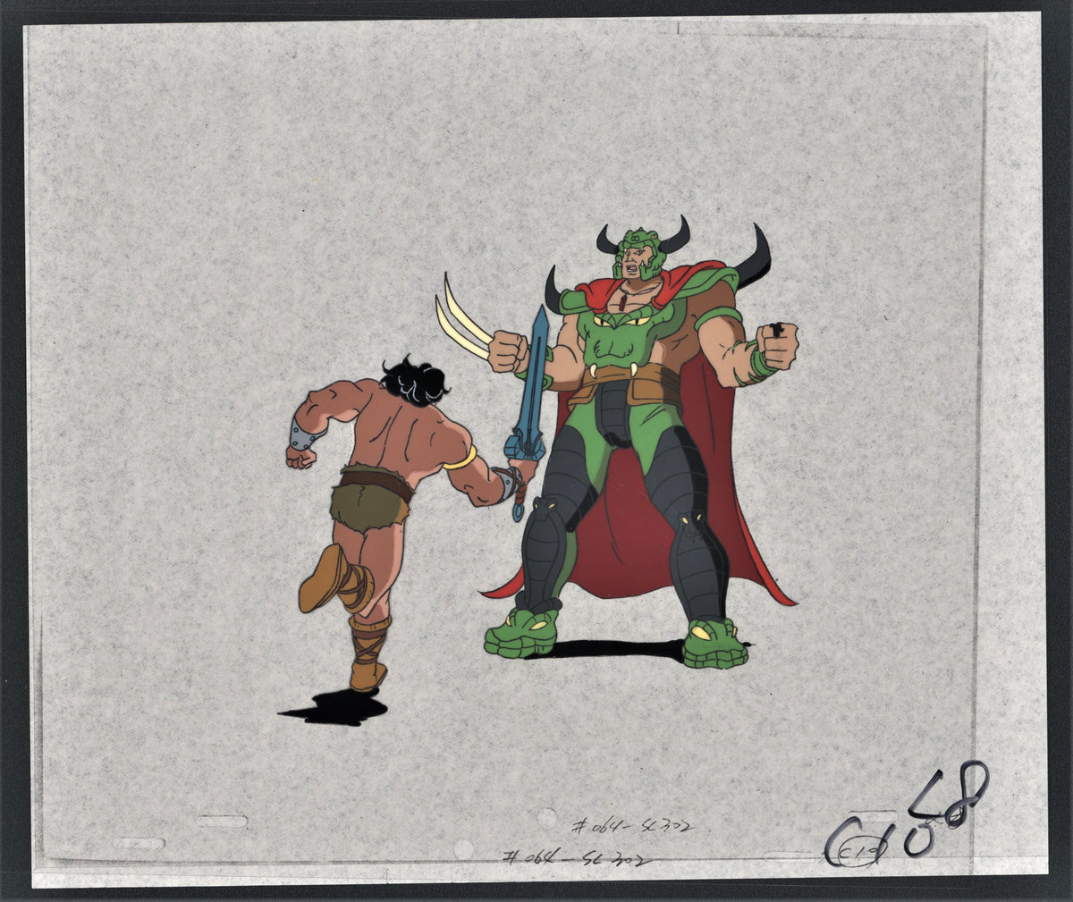 Conan Fighting Wrath-Amon – Conan Animation