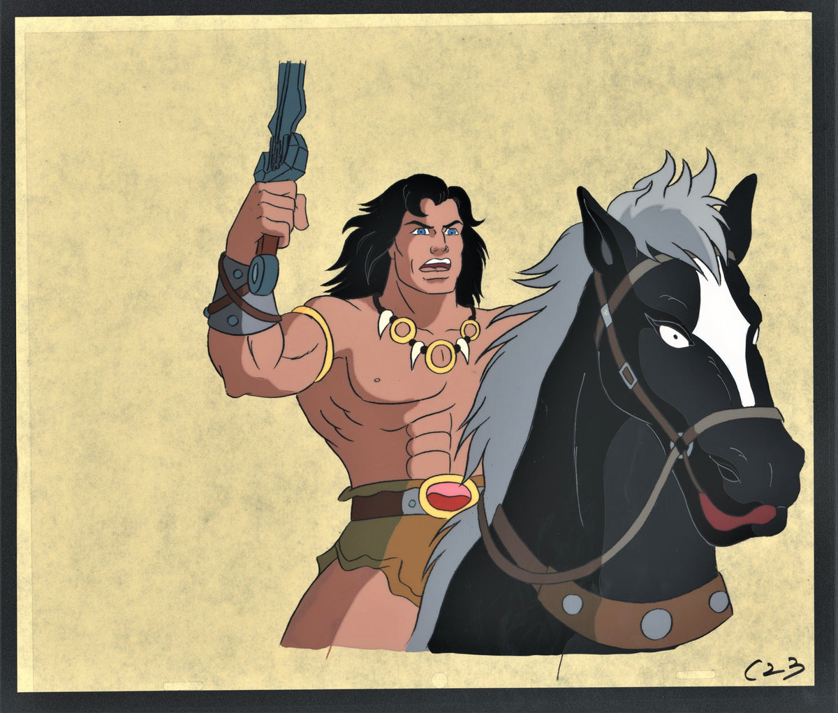 Conan on Thunder Charging – Conan Animation