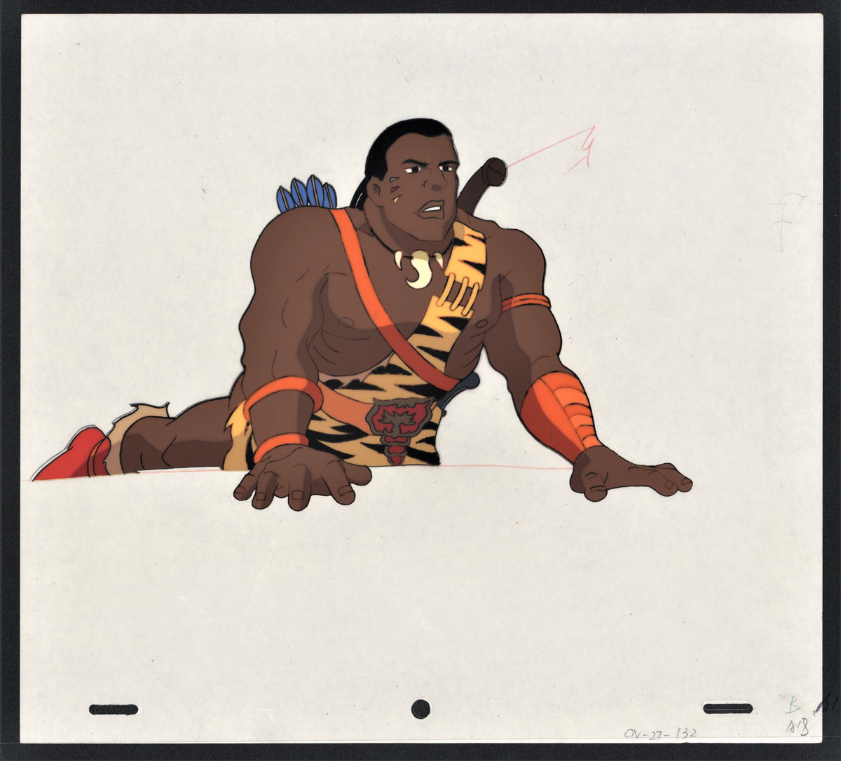 Zula Looking Over – Conan Animation