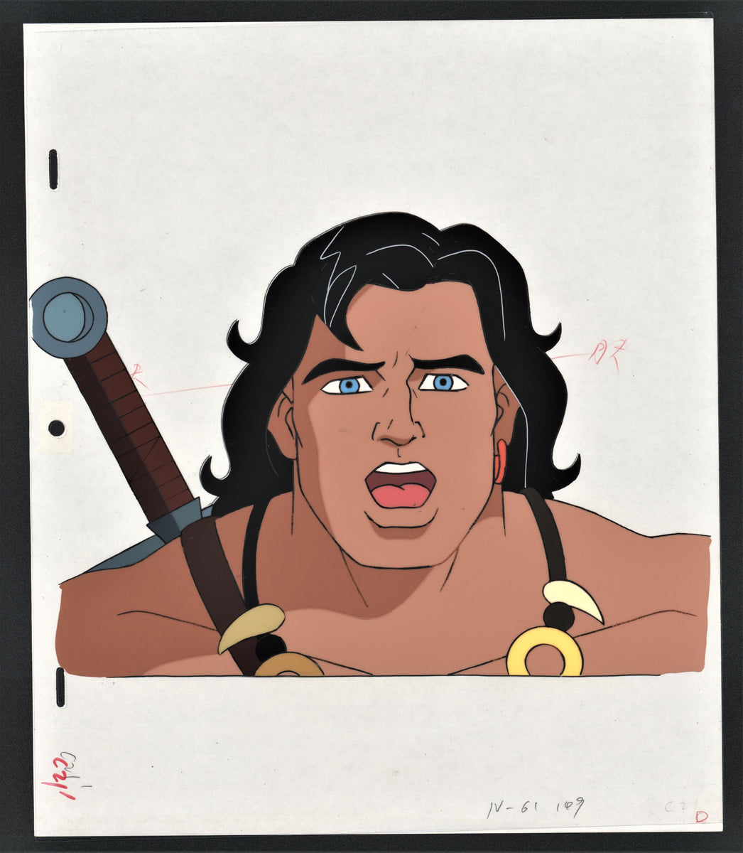 Conan Yelling Close Up – Conan Animation