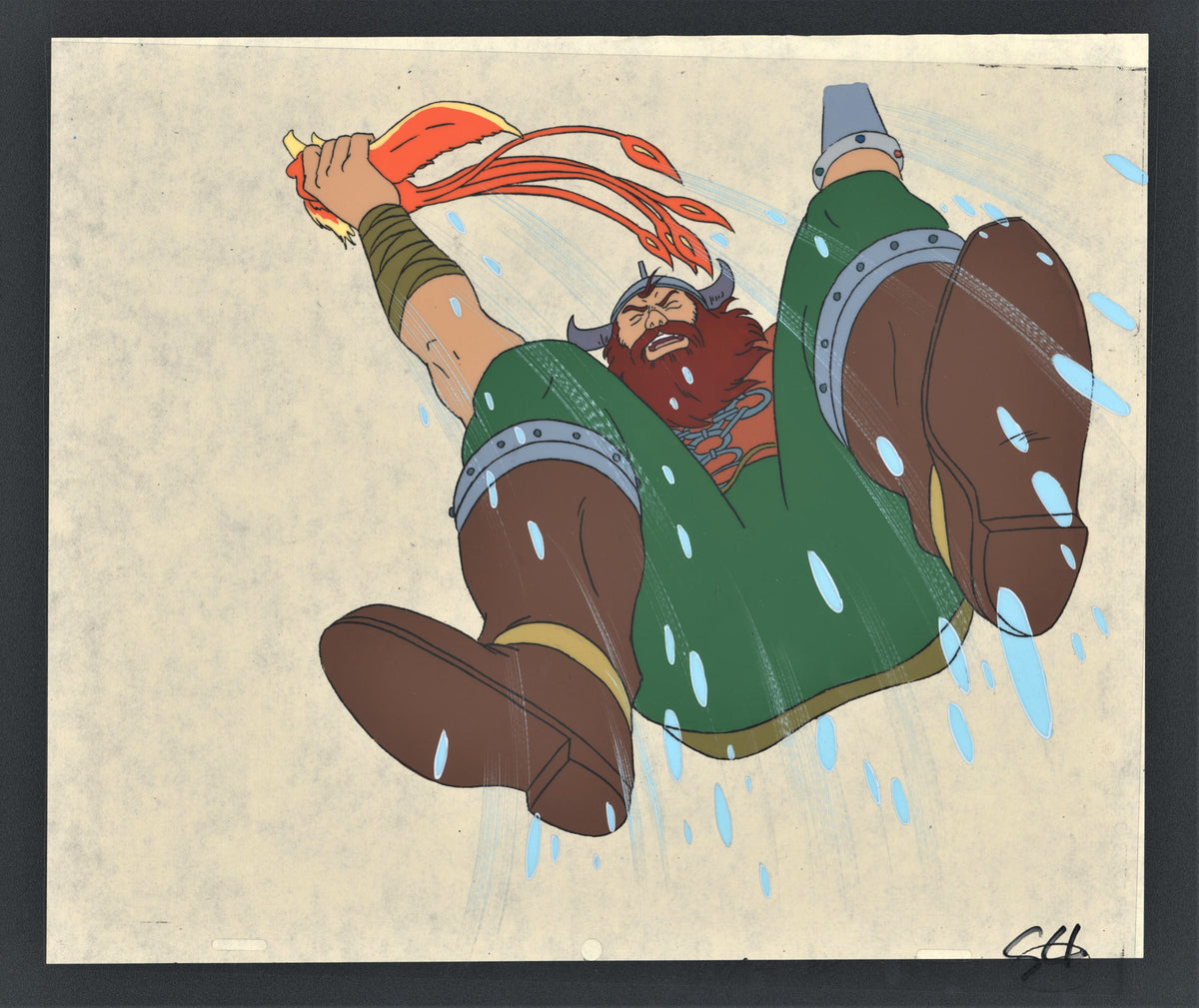 Snagg with Needle in Water – Conan Animation