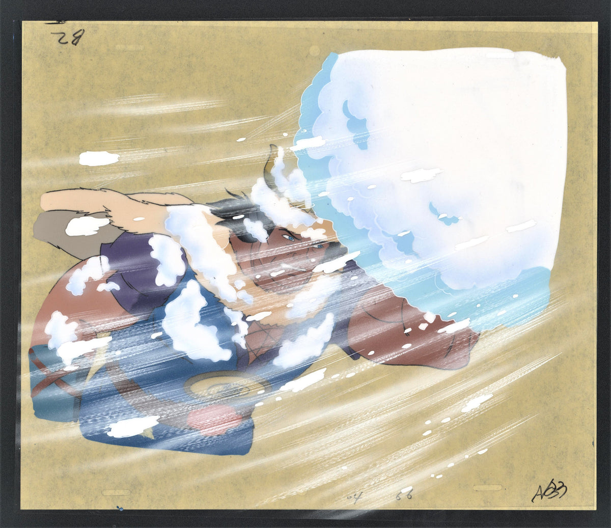 Conan Pushing Through Blizzard – Conan Animation