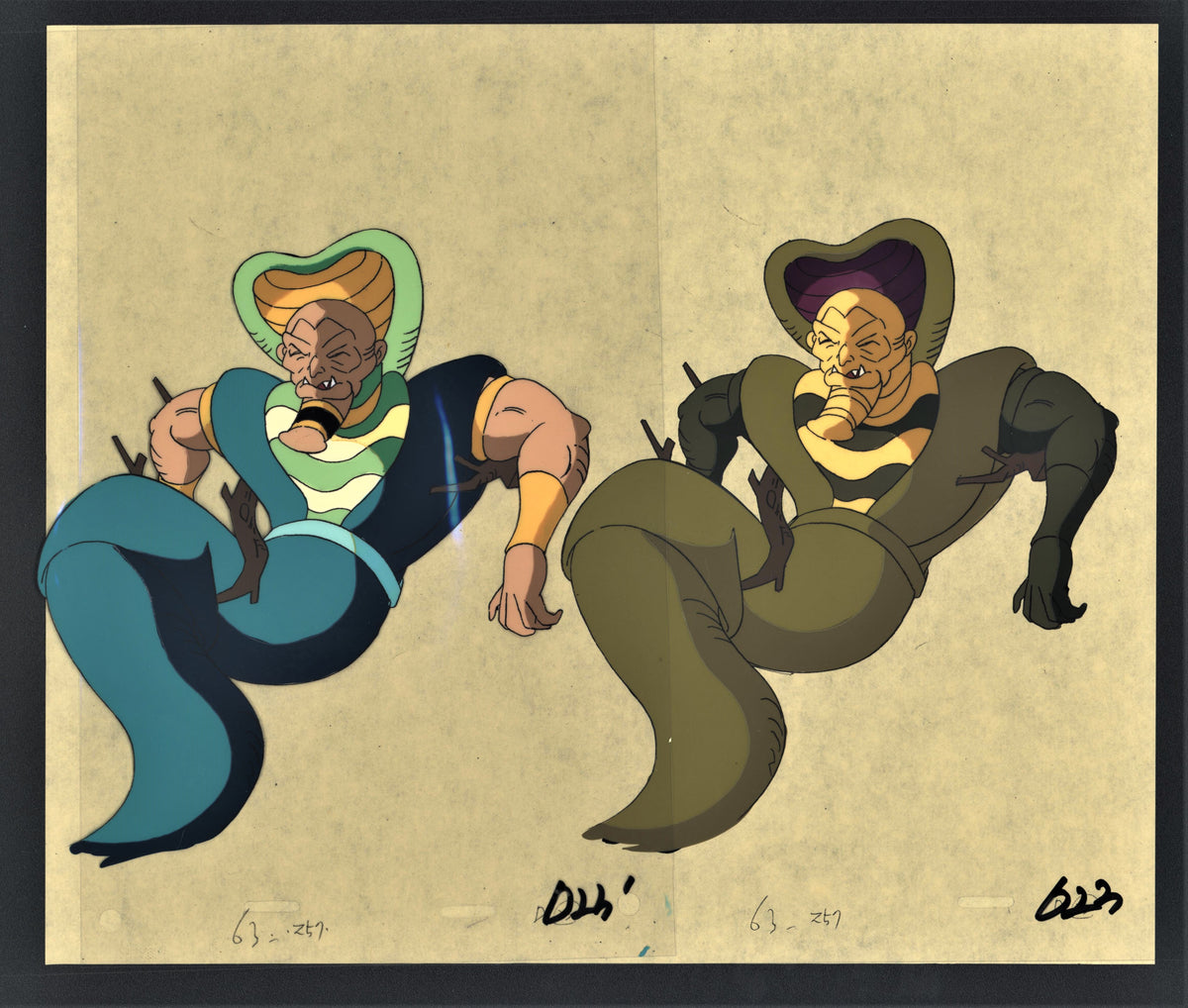 Ram-Amon Half-Serpent Form – Conan Animation