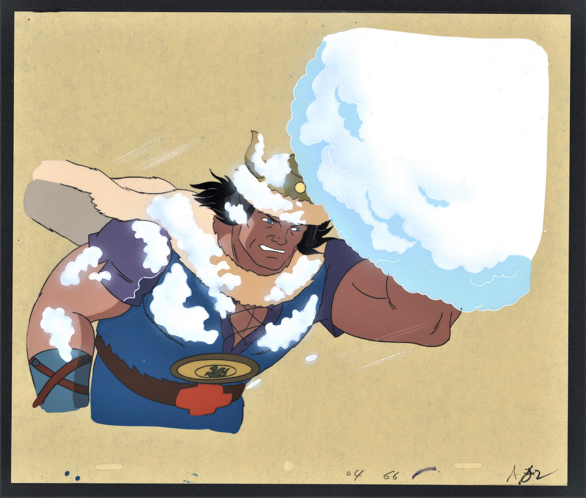 Conan Pushing Through Blizzard – Conan Animation