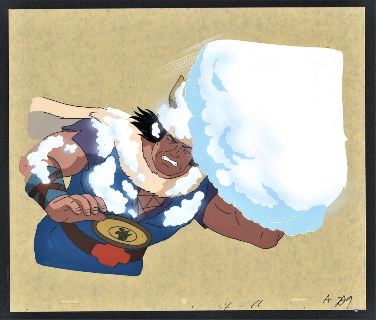 Conan Pushing Through Blizzard – Conan Animation