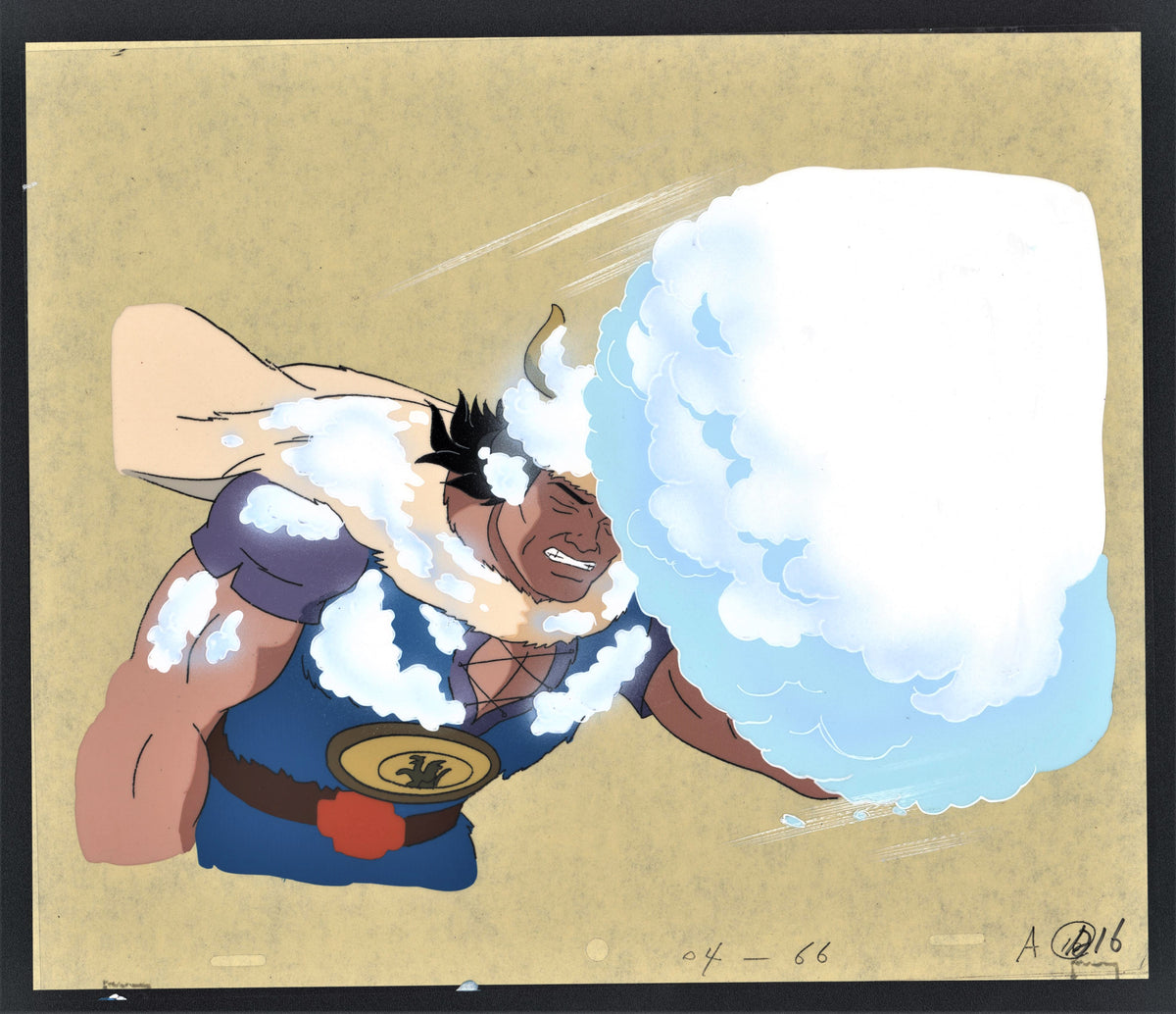 Conan Pushing Through Blizzard – Conan Animation
