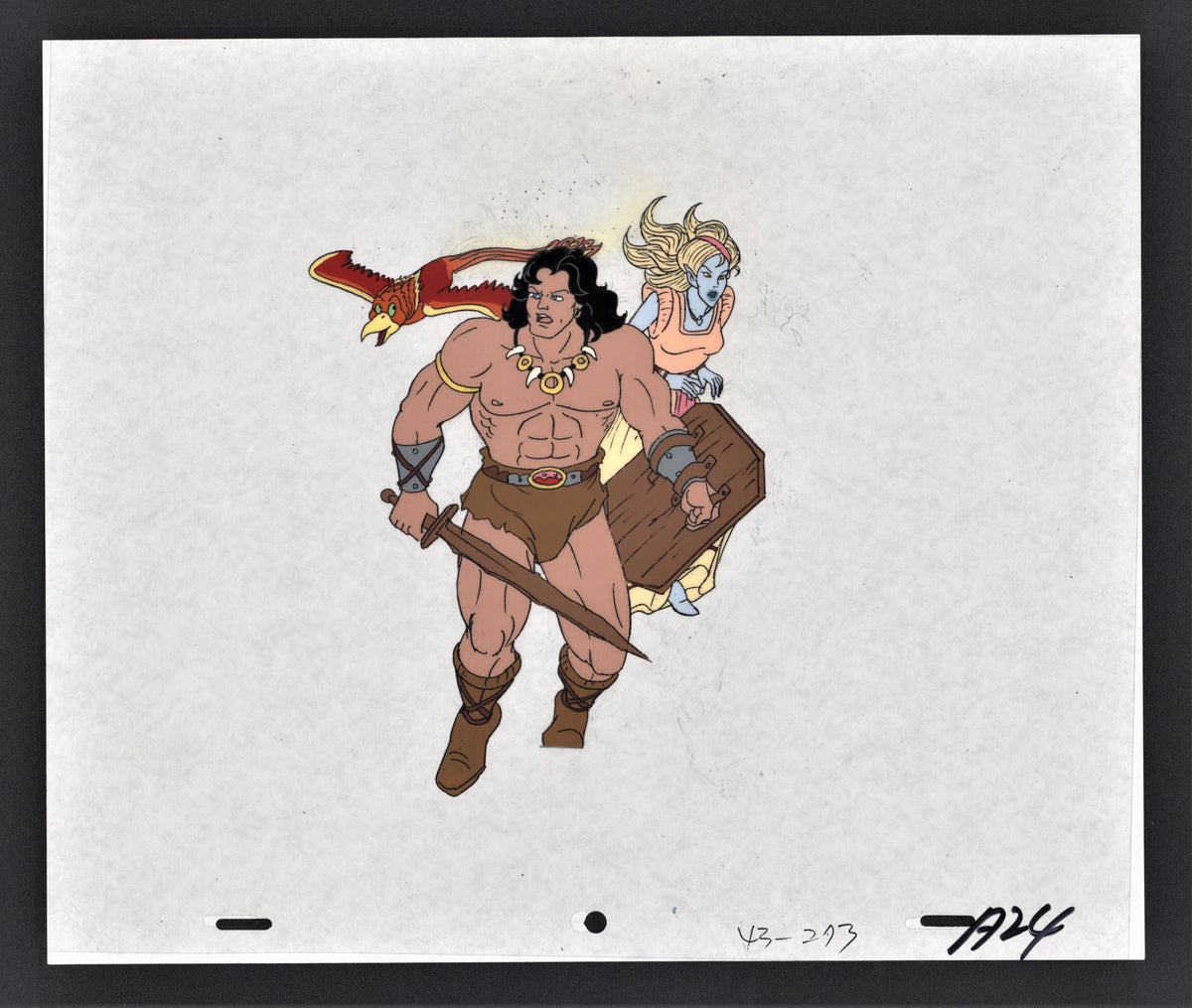 Conan Running with Villager – Conan Animation