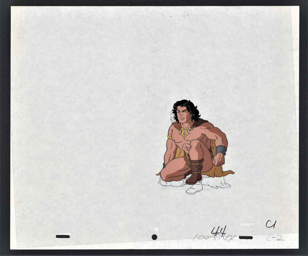 Conan Kneeling – Conan Animation