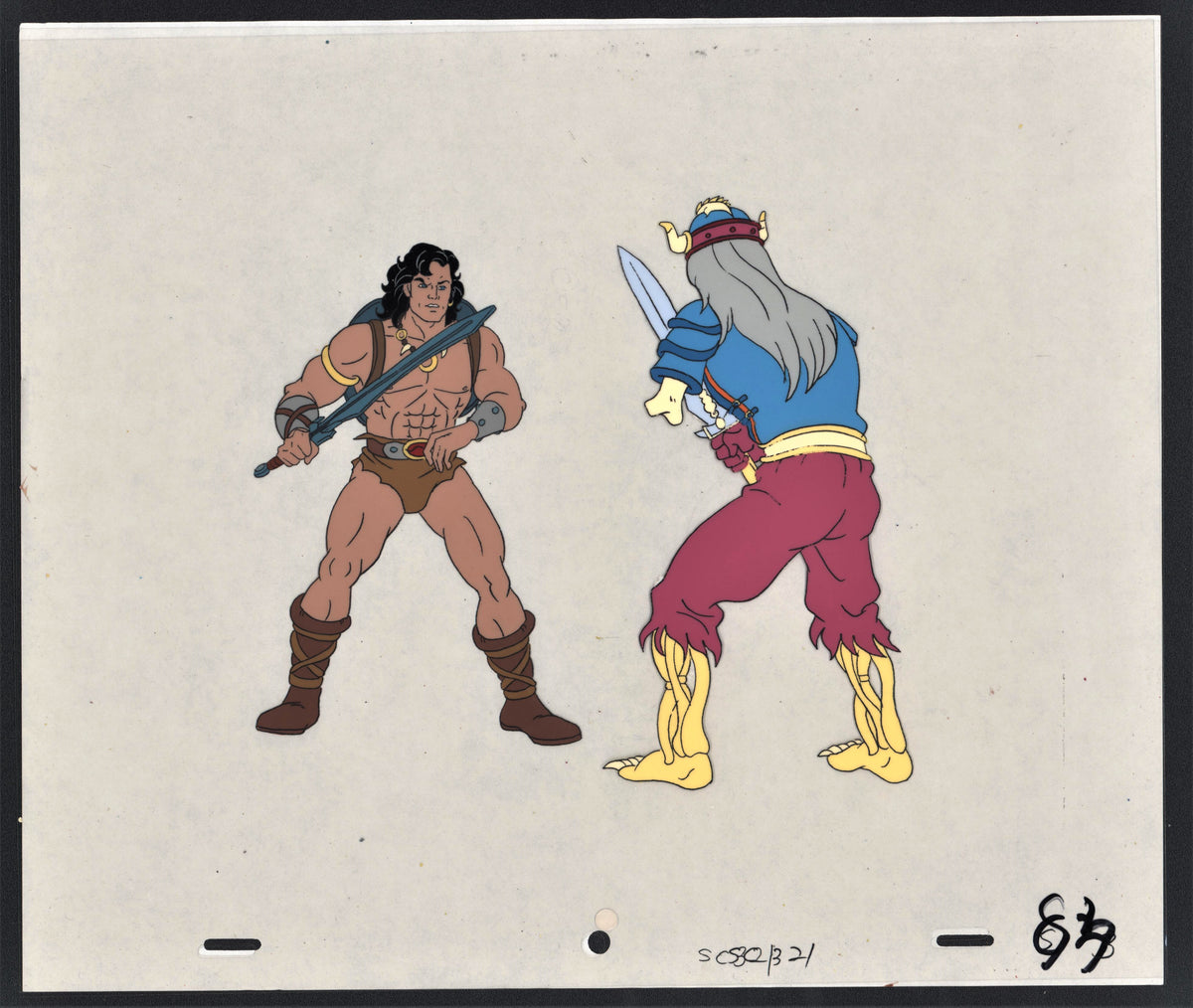 Conan Fighting with Skulkur – Conan Animation